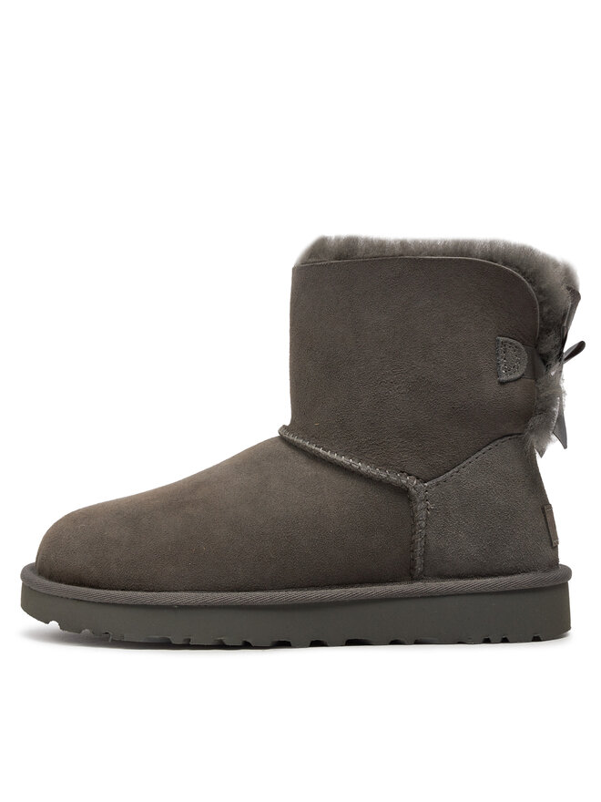Botas de nieve Ugg W Mini Bailey Bow II 1016501 Gris | zapatos.es