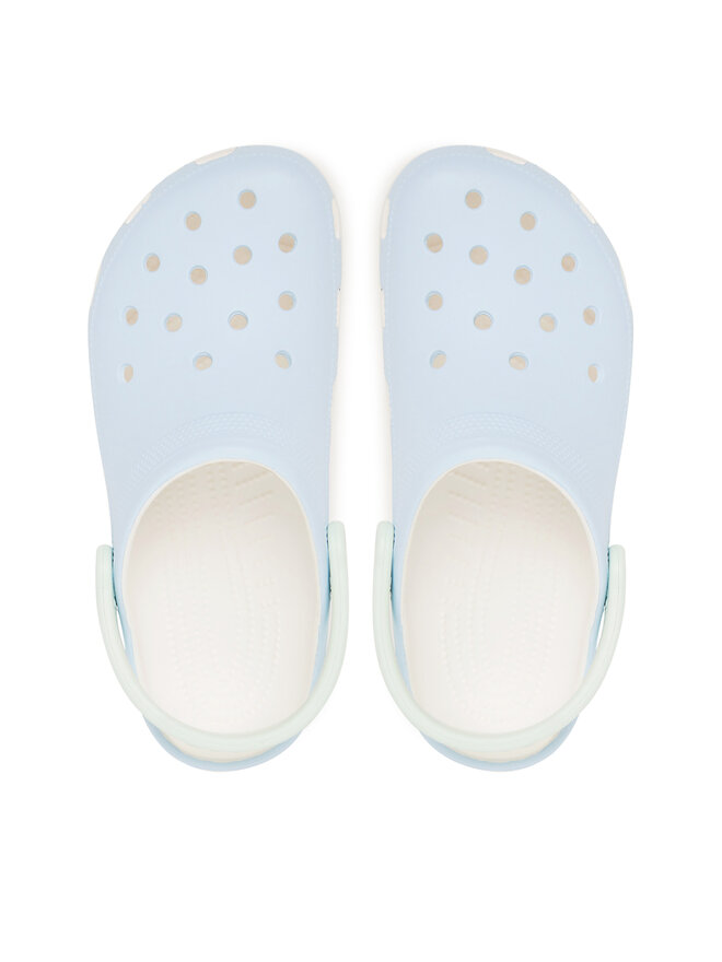 Klapki Crocs Retro Sport Classic Clog 211281 Niebieski | eobuwie.com.pl