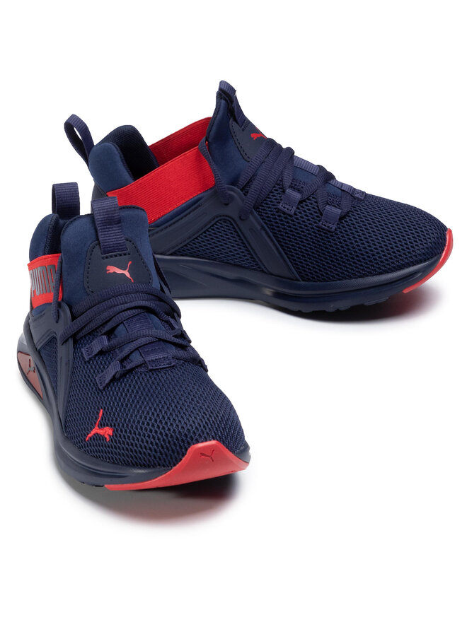 Sneakers Puma Enzo 2 Weave Jr 193165 08 Dunkelblau | eschuhe.de