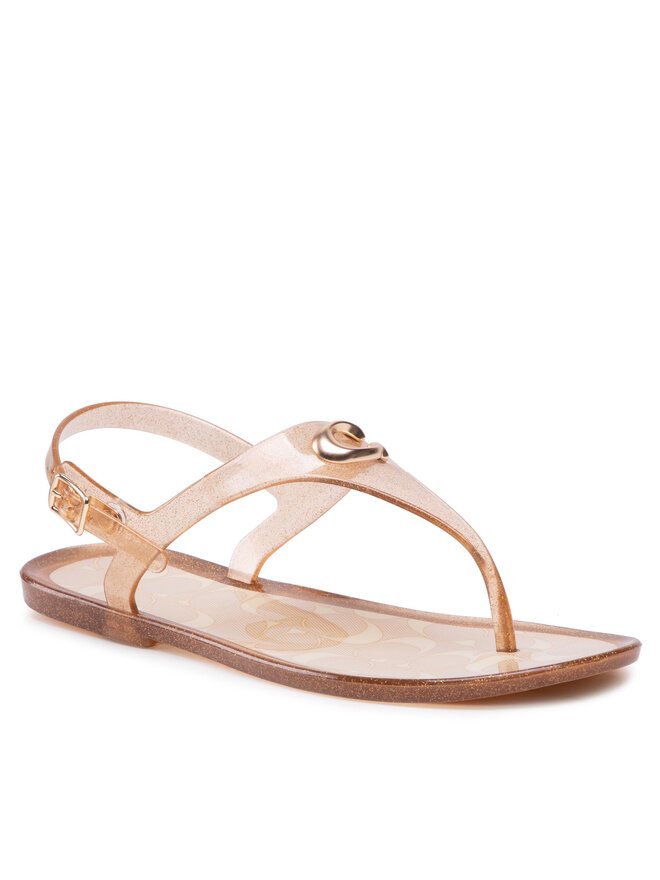 Sandalias Coach Natalee Jelly C3067 Marrón | zapatos.es