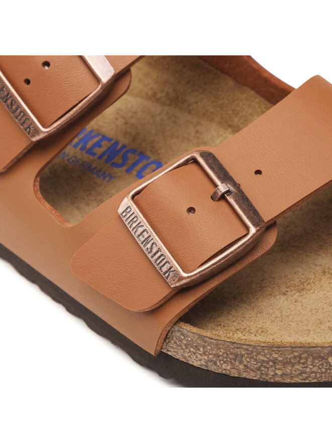 Klapki Birkenstock Arizona Bs 1019067 Brązowy | eobuwie.com.pl
