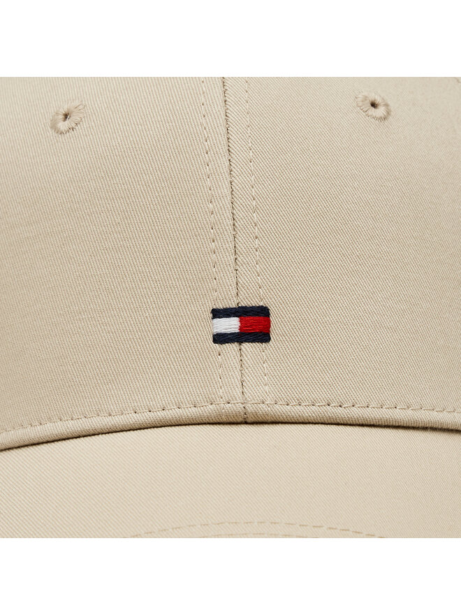Cap Tommy Hilfiger Essential Flag Cap AW0AW15785 Beige | eschuhe.de