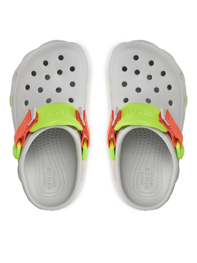 Pantoletten Crocs Crocs Classic All Terain Kids Clog 207458 Weiß ...