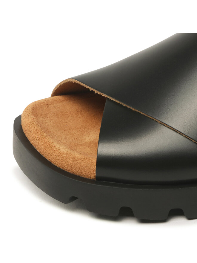 Şlapi Camper Brutus Sandal K201321-001 Negru | epantofi.ro