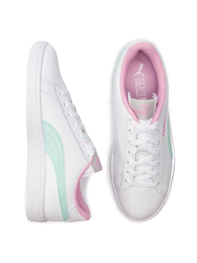 Sneakers Puma Smash V2 L Jr 365170 11 Weiß | eschuhe.de