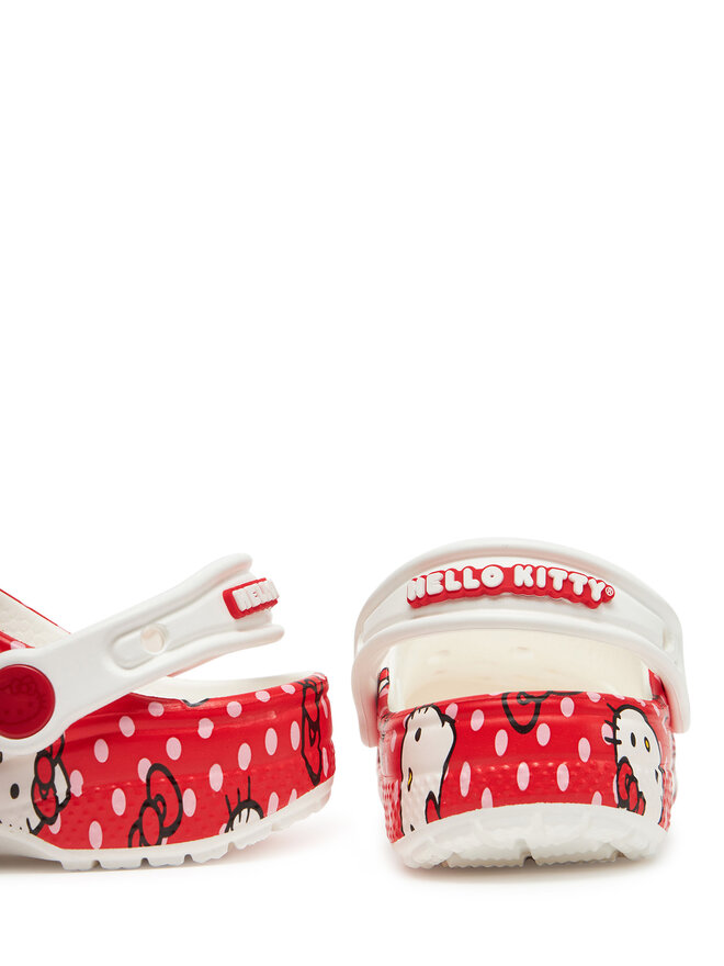 Şlapi Crocs Hello Kitty Red Classic Clog K 210576 Colorat | epantofi.ro