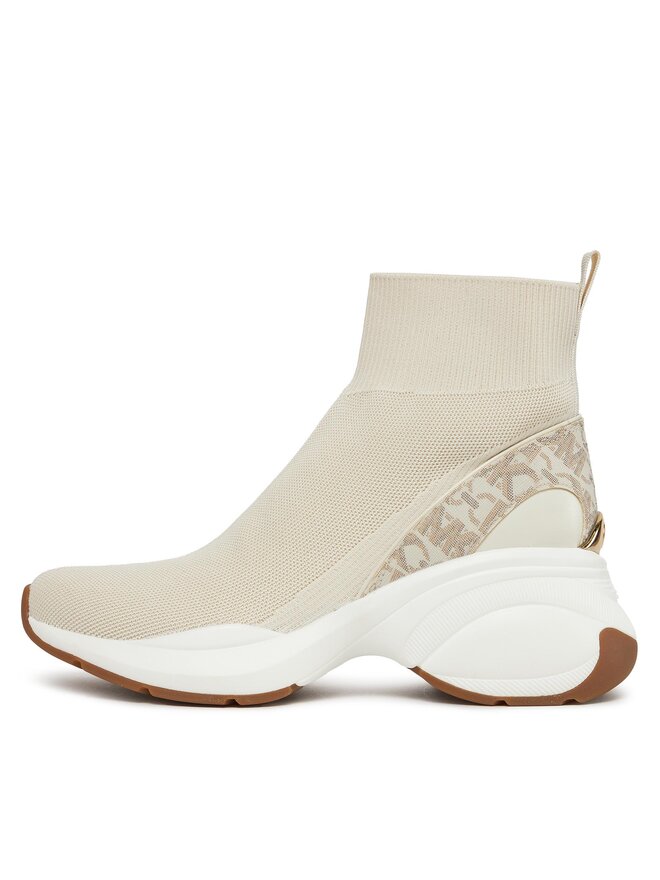 Sneakersy MICHAEL Michael Kors Zuma Bootie 43R4ZUFE5D Écru | eobuv.cz