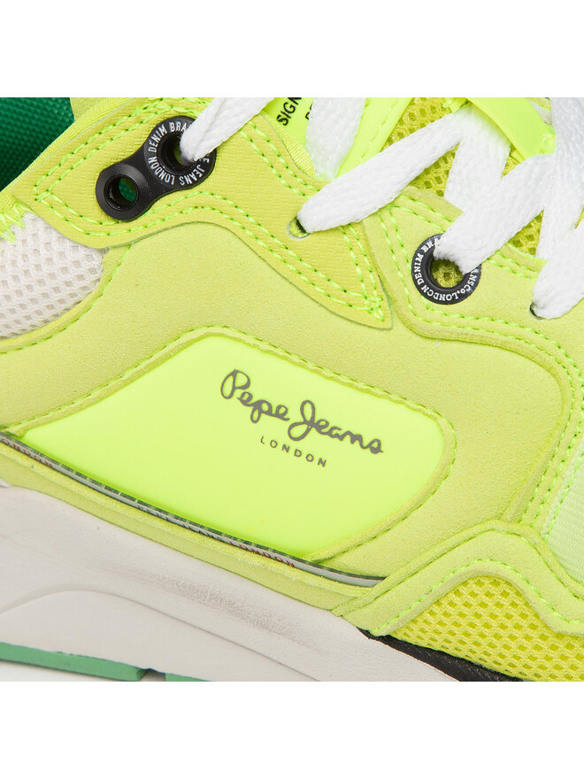 Sneakers Pepe Jeans X20 Tech Neon PMS30747 Gelb | eschuhe.de