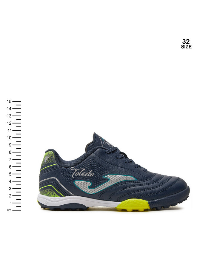 Zapatos de fútbol Joma Toledo Jr Turf TOJS2403TF Azul marino | zapatos.es