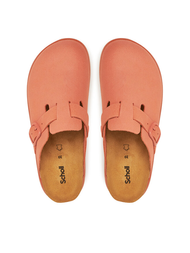 Pantoletten Scholl Fea Chunky F32258 Korallenfarben | eschuhe.de