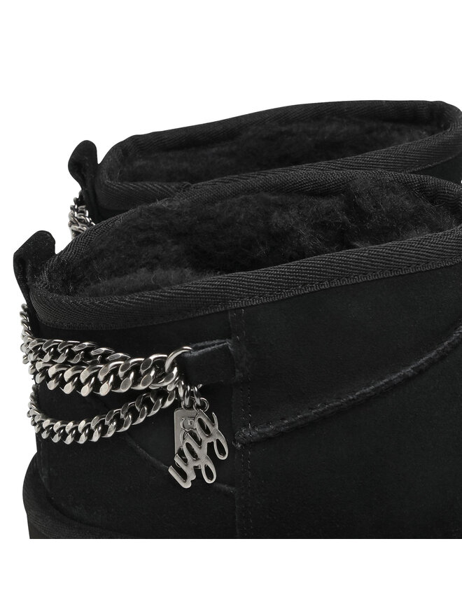 Апрески Ugg W Classic Ultra Mini Chains 1117933 Черен | obuvki.bg