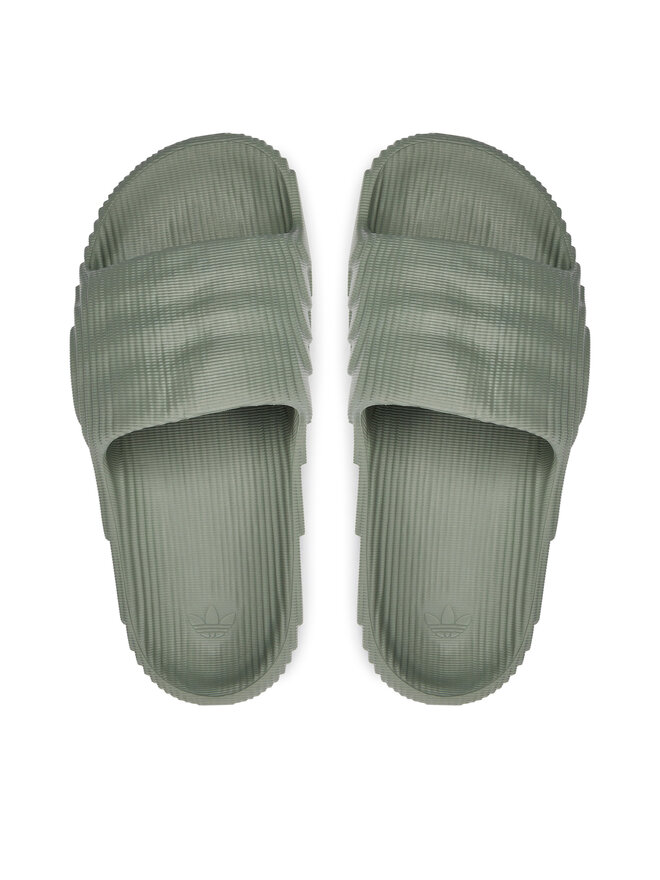 Klapki adidas adilette 22 Slides IG8264 Khaki | eobuwie.com.pl