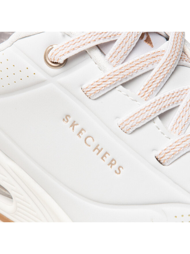 Sneakers Skechers Uno Shimmer Away 155196/WHT Weiß | eschuhe.de