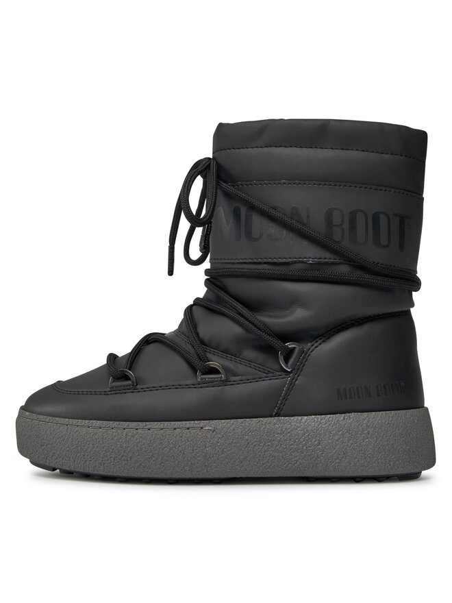 Cizme de zăpadă Moon Boot Ltrack Tube Rubber 24500900001 Negru ...