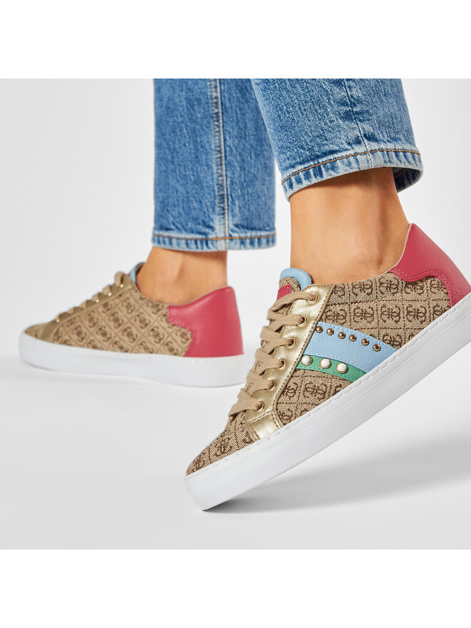 Сникърси Guess Grasey 7 FL7GR7 FAL12 Кафяв | obuvki.bg