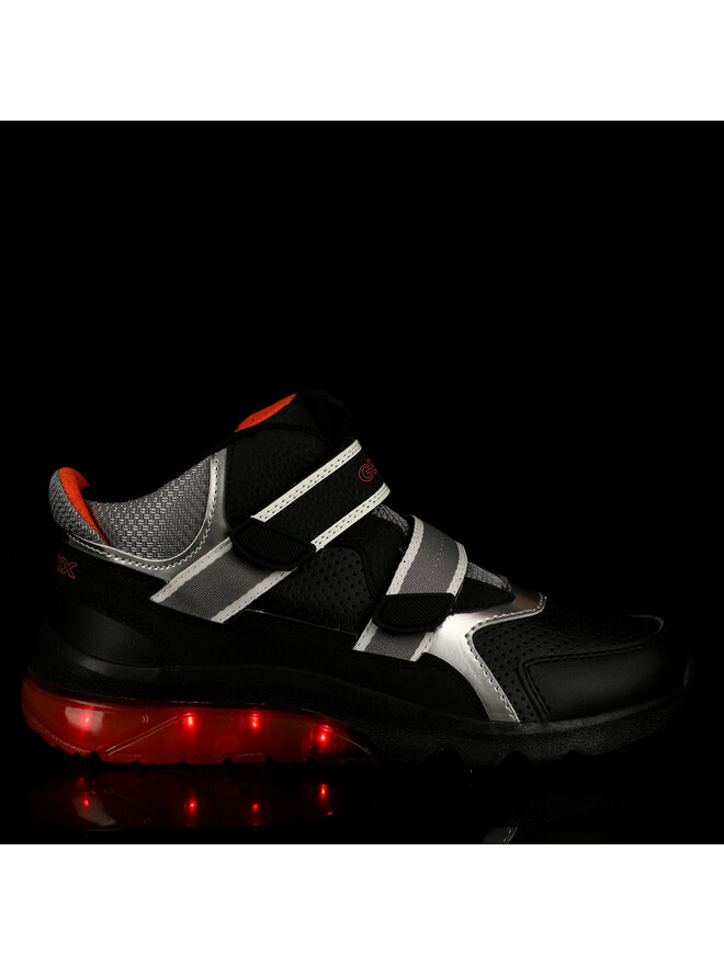 Sneakers Geox J Ciberdron Boy J36LBA 0BUCE C0038 DD Schwarz | eschuhe.de