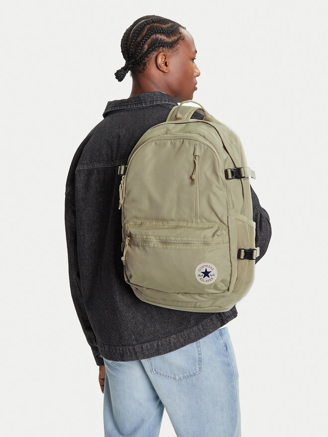 Plecak Converse Straight Edge Backpack 10021138-A36 Beżowy | eobuwie.com.pl