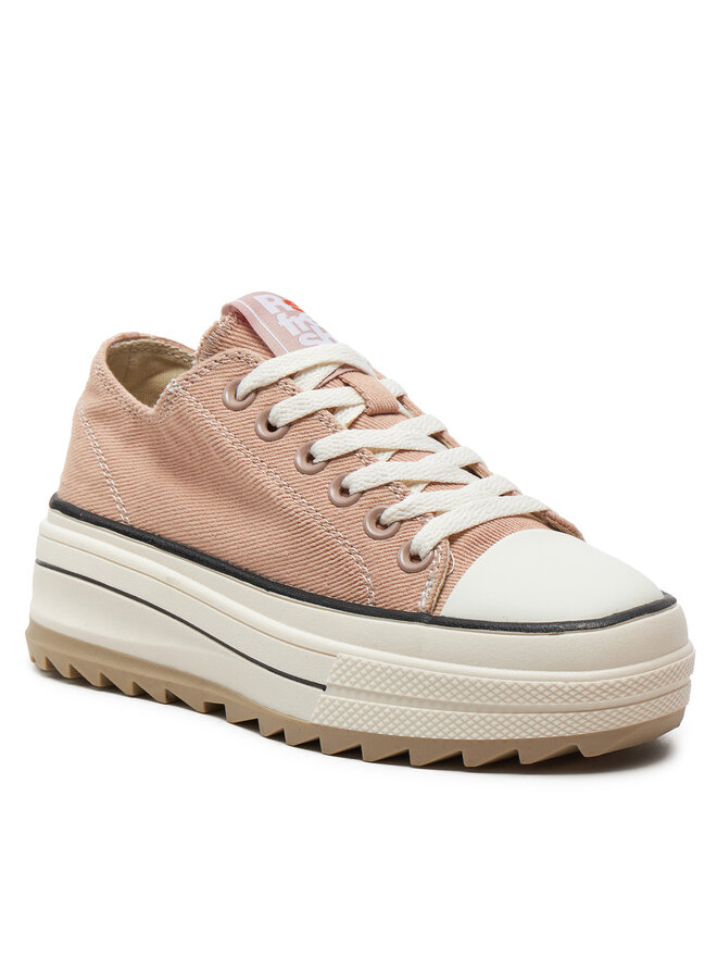 Sneakers aus Stoff Refresh 171663 Beige | eschuhe.de