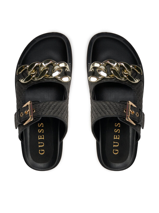 Pantoletten Guess FLJFTM FAB03 Schwarz | eschuhe.de