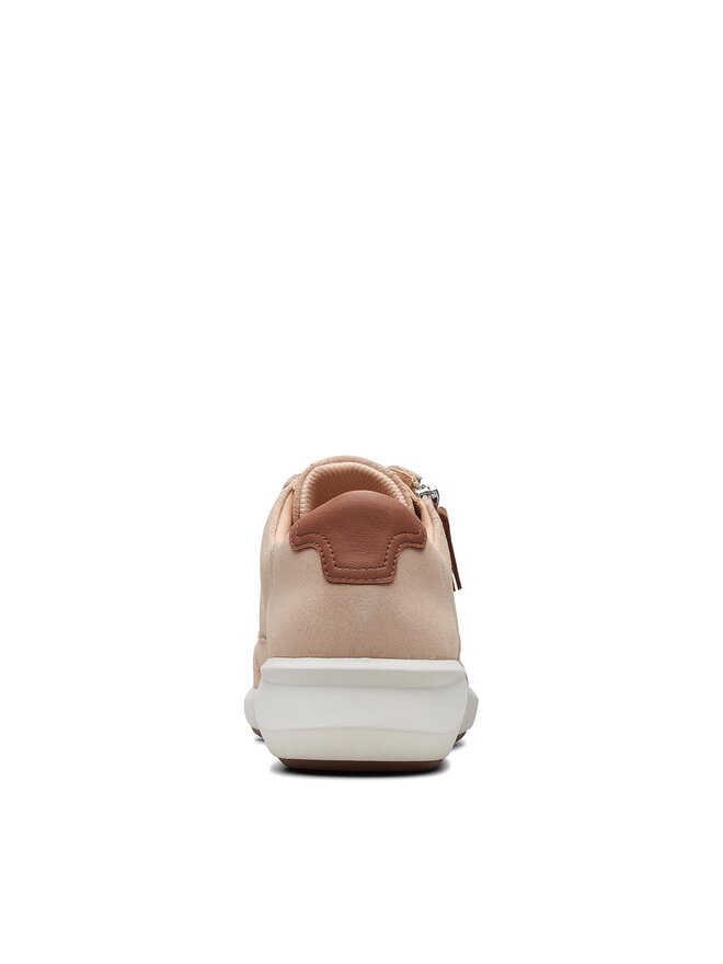 Halbschuhe Clarks Un Rio Zip 26170212 Beige | eschuhe.de
