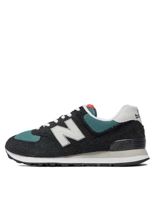 Sneakers New Balance U574MGH Schwarz | eschuhe.de