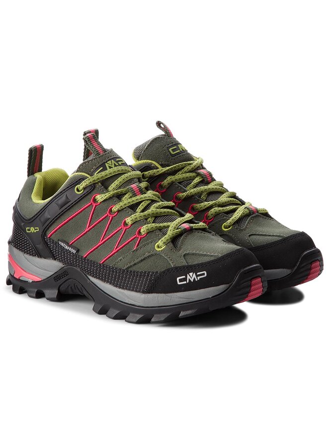 Trekingová obuv CMP Rigel Low Trekking Shoes Wp 3Q13246 Zelená | eobuv.cz