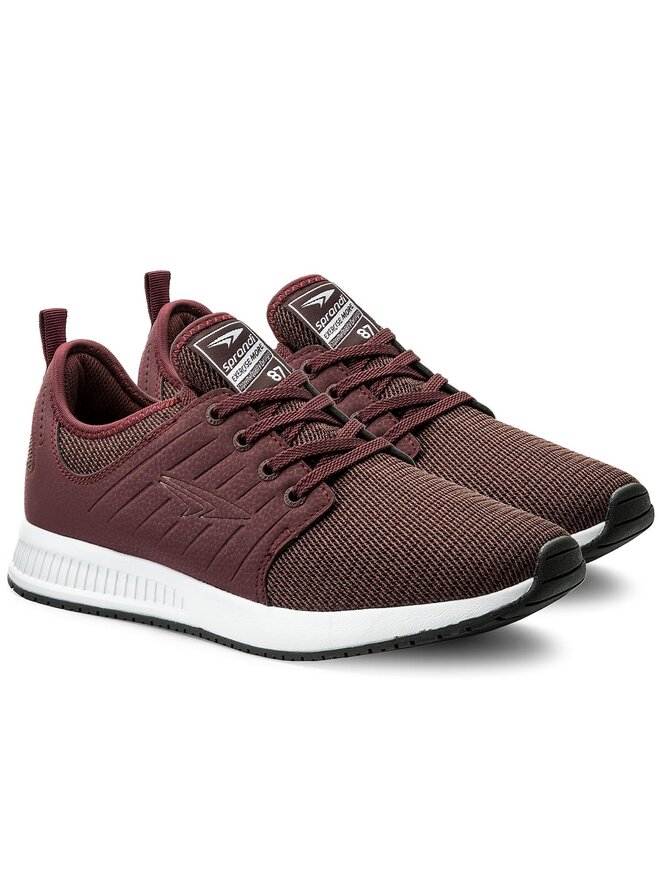 Sneakersy Sprandi MP07-17097-03 Bordowy | eobuwie.com.pl