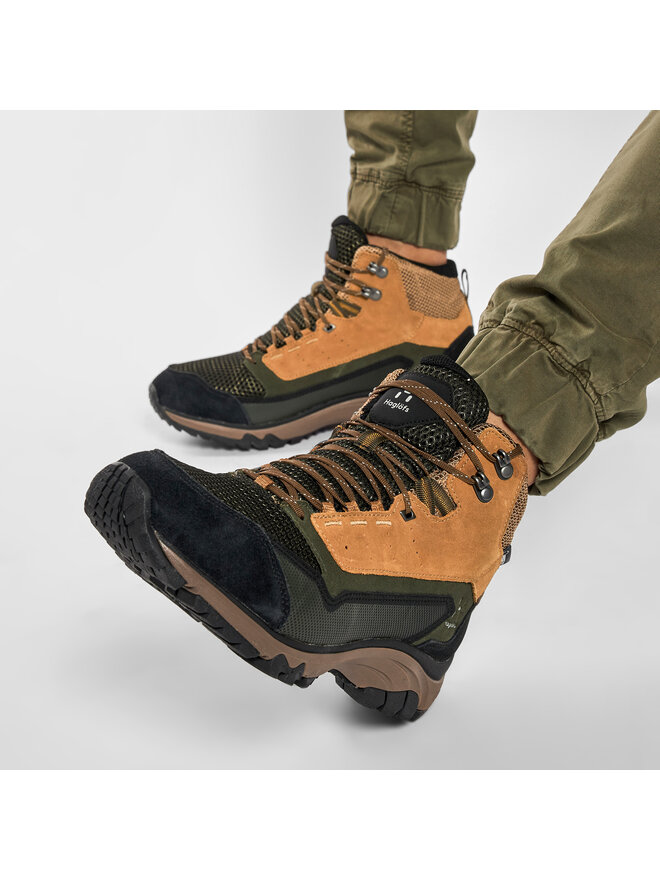 Trekkingschuhe Haglöfs Skuta Mid Proof Eco Men 498080 Bunt | eschuhe.de