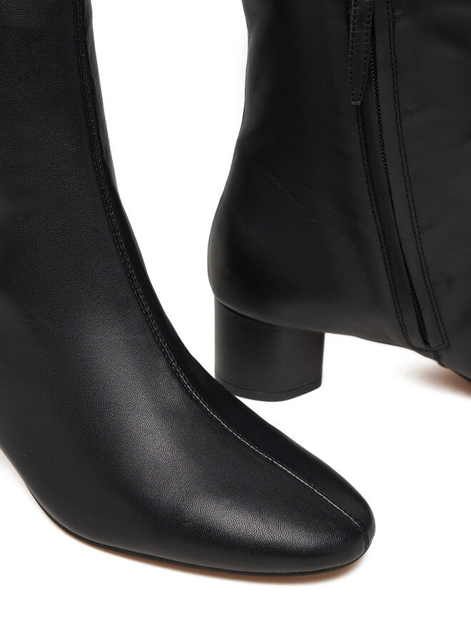 Botine Nokwol Alyssa Negru | epantofi.ro