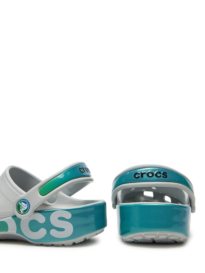 Pantoletten Crocs Classic Reflector Clog K 210714 Grau | eschuhe.de