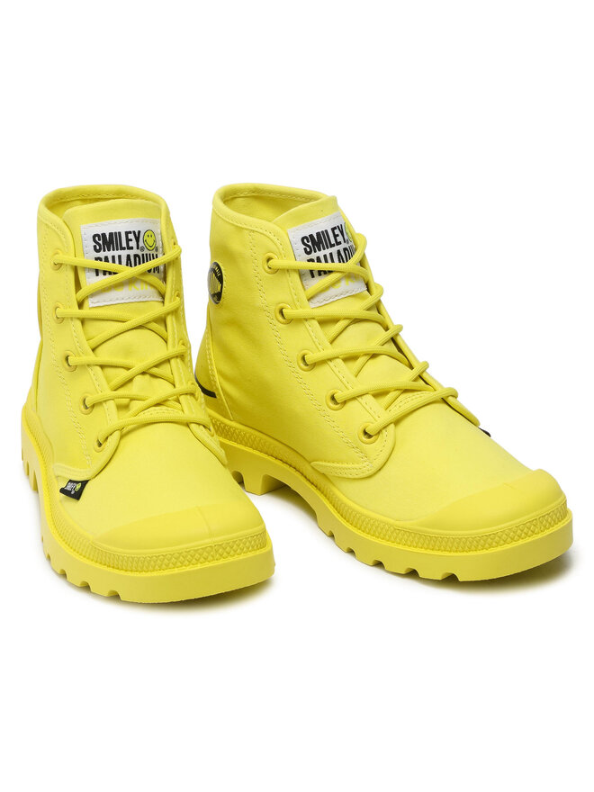 Туристически oбувки Palladium Pampa Hi Smiley Be Kind 77079-736-M Жълт ...