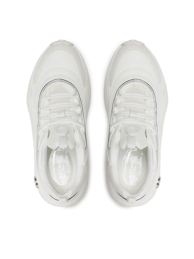 Sneakers MICHAEL Michael Kors Dara Trainer 43F2DRFS1D Bianco | escarpe.it