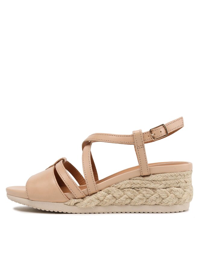 Sandalen Geox D Ischia Corda D35HHA00043C5007 Beige | eschuhe.de