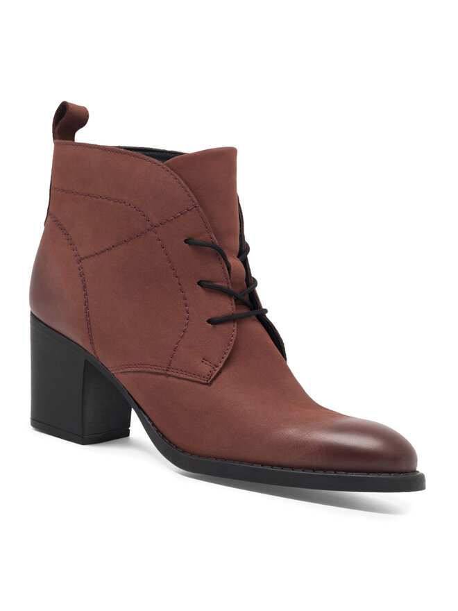 Botki Lasocki WI23-RUTH-04 Bordowy | eobuwie.com.pl