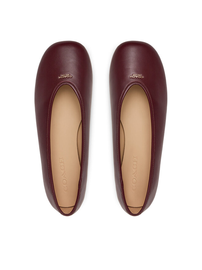 Ballerinas Coach Houston Ballet CCH74 Dunkelrot | eschuhe.de
