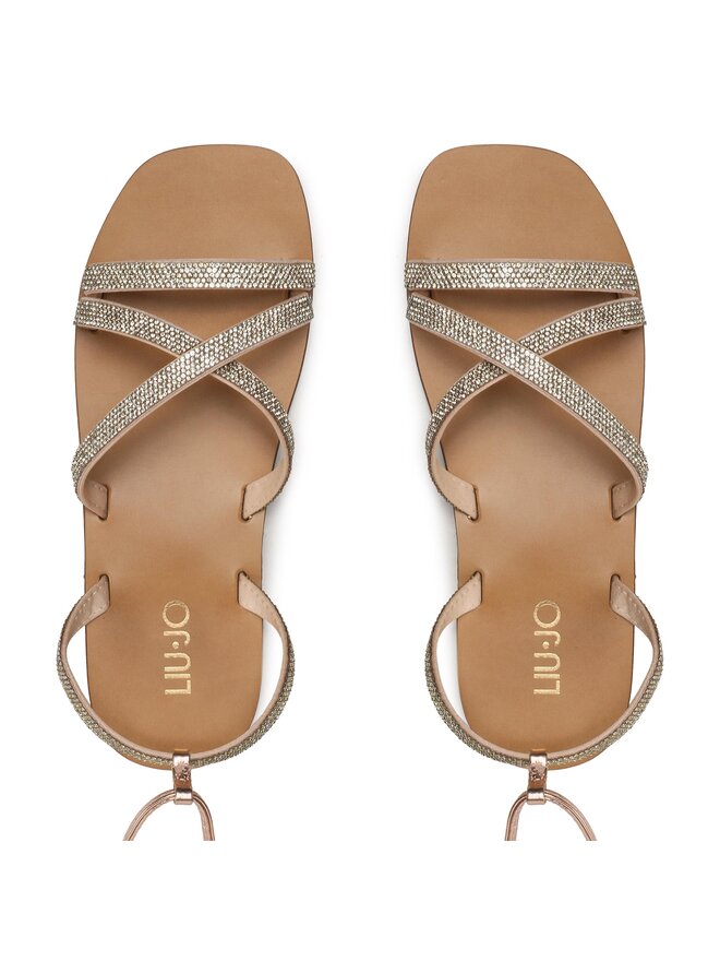 Sandalen Liu Jo Saba 05 SA3149 T0380 Goldfarben | eschuhe.de