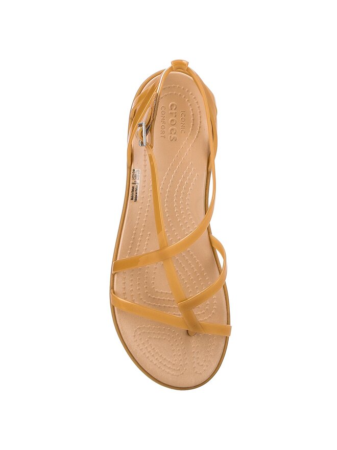 Sandály Crocs Isabella Gladiator Sandal W 204914 Hnědá | eobuv.cz