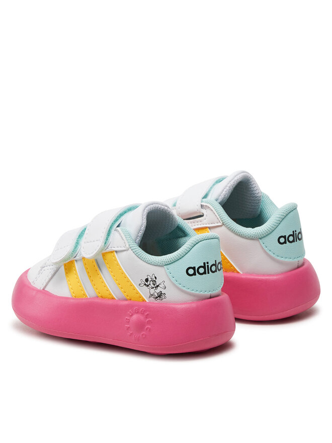 Sneakersy adidas Grand Court Minnie Tennis Sportswear Kids ID8018 Bílá ...