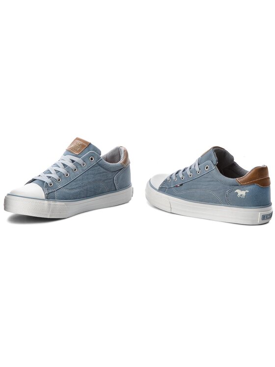 Plátěnky Mustang 42C0002 Modrá | Eobuv.cz