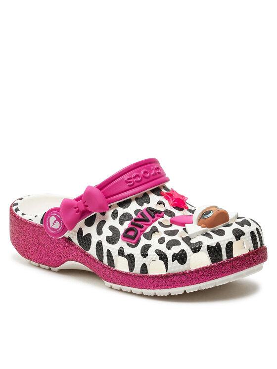 Nazouváky Crocs Lol Surprise Diva Classic Clog Kids 209465 Bílá | Eobuv.cz