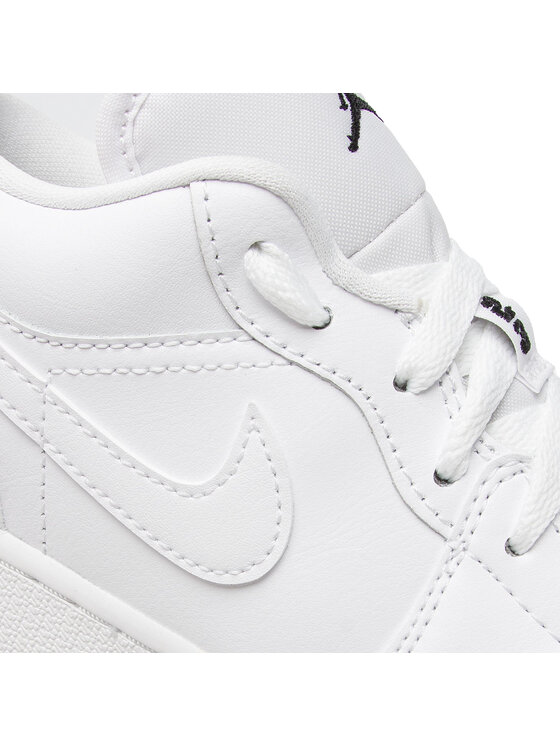 Сникърси Nike Air Jordan 1 Low (GS) 553560 101 Бял | Obuvki.bg