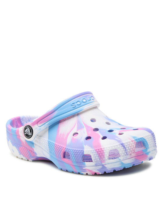 Nazouváky Crocs Classic Marbled Clog K 207464 Barevná | Eobuv.cz