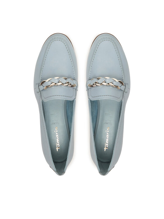 Chunky loafers Tamaris 1-24200-42 Celeste | Escarpe.it