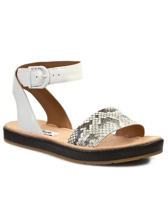 Sandały Clarks Romantic Moon 261083594 Beżowy | Eobuwie.com.pl