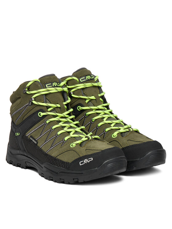 Trekingová obuv CMP Rigel Mid WaterProof 3Q12944J Zelená | Eobuv.cz