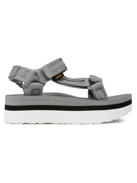 Sandály Teva Flatform Universal Mesh Print 1102451 Šedá | Eobuv.cz