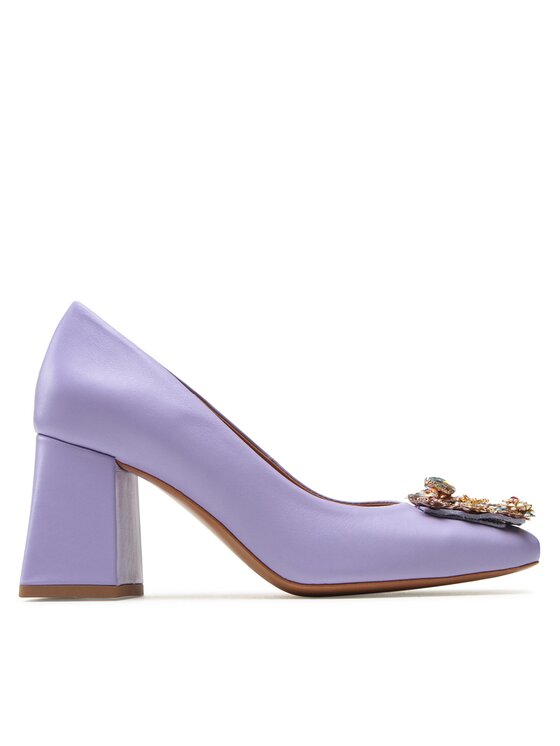 Pantofi pumps R.Polański 1624 Violet | Epantofi.ro