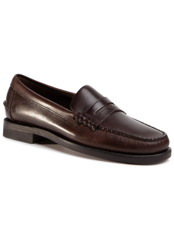 Мокасини Sebago Classic Dan Waxy 7000310 Кафяв | Obuvki.bg