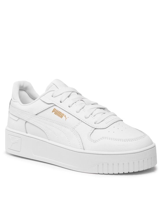 Sneakersy Puma Carina Street Jr 393846 01 Biały | Eobuwie.com.pl