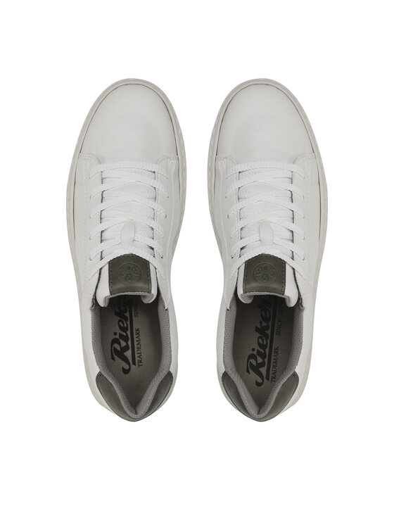 Sneakersy Rieker B9900-80 Bílá | Eobuv.cz